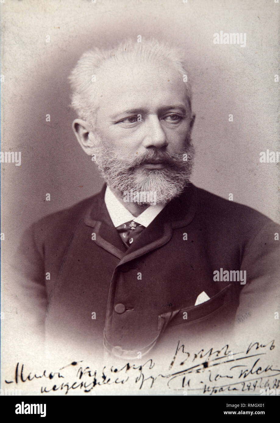 Tchaikovsky portrait hi-res stock photography and images - Alamy
