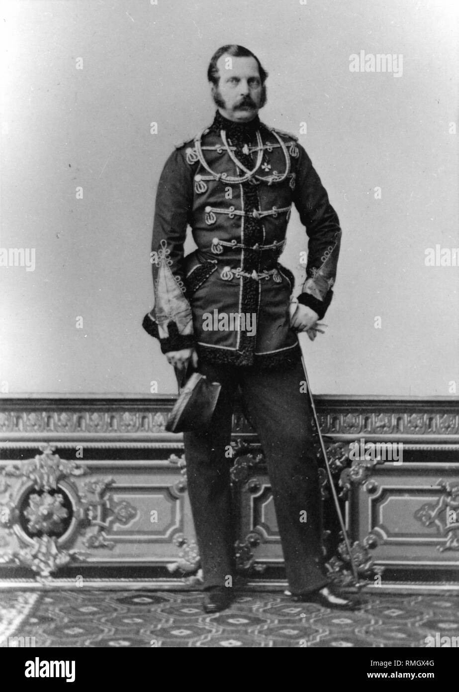 Portrait of Emperor Alexander II of Russia (1818-1881). Albumin Photo ...