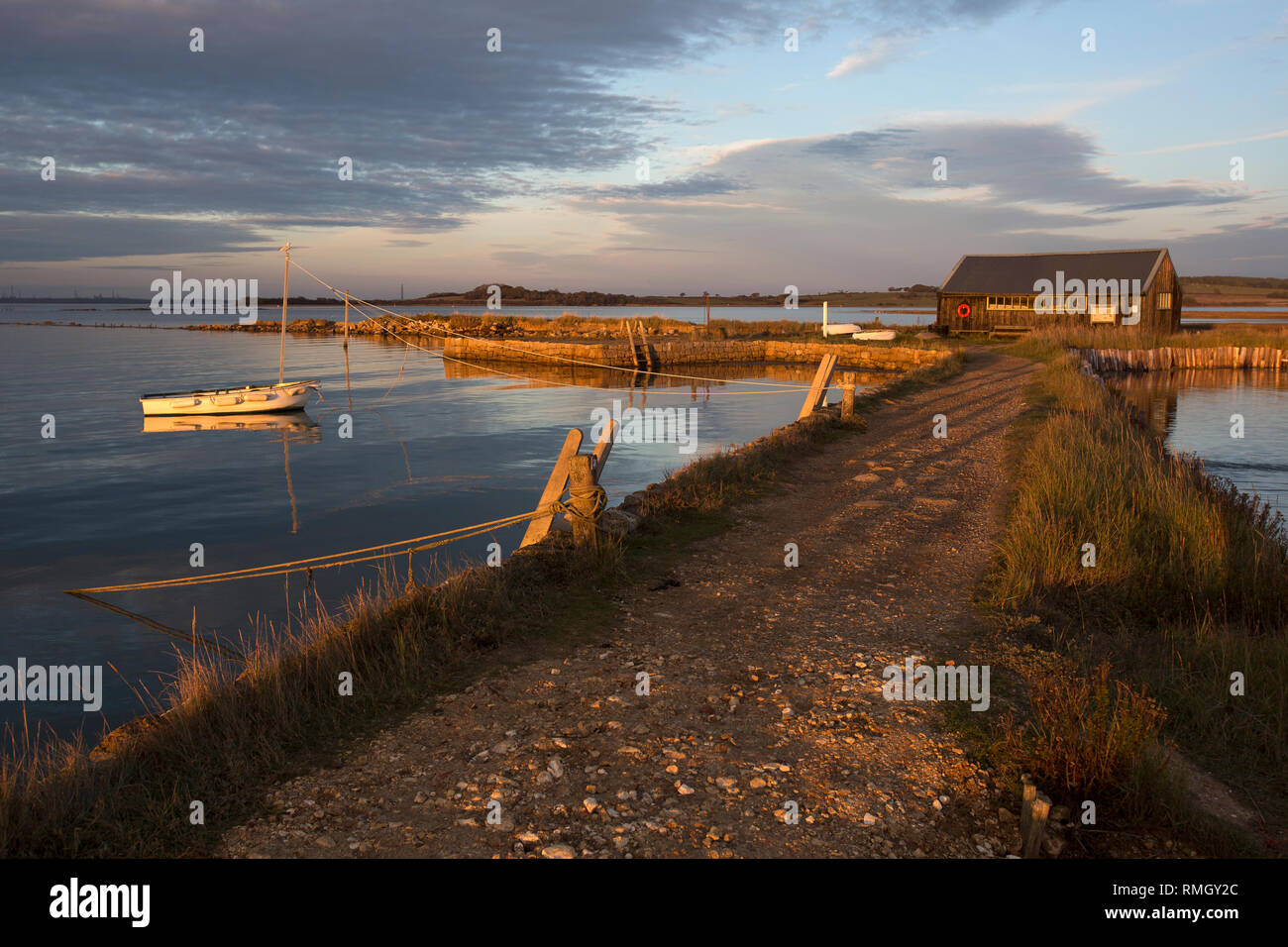 Newtown, Nature, Reserve, National, Trust, Isle mof Wight, England, UK ...