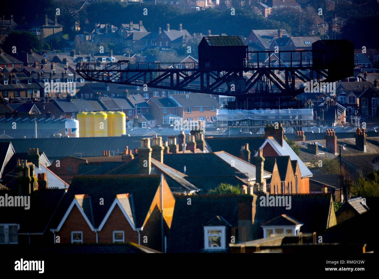 Hammerhead crane hi-res stock photography and images - Alamy