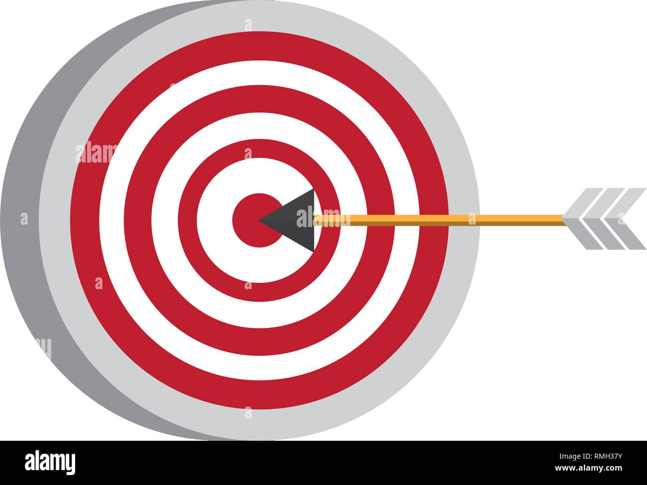 target arrow strategy Stock Vector Image & Art - Alamy