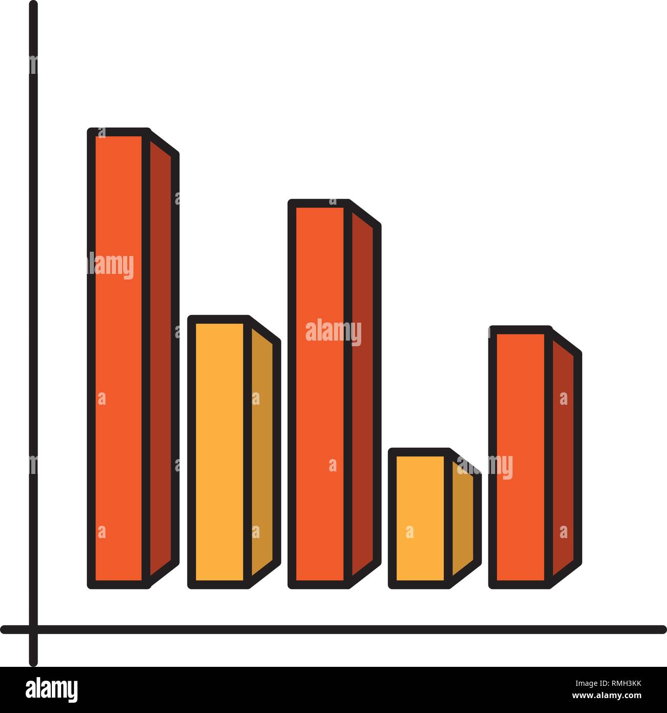 financial report chart Stock Vector Image & Art - Alamy