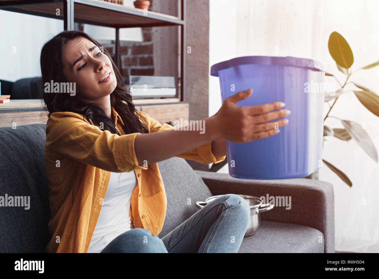 Bucket under hi-res stock photography and images - Alamy