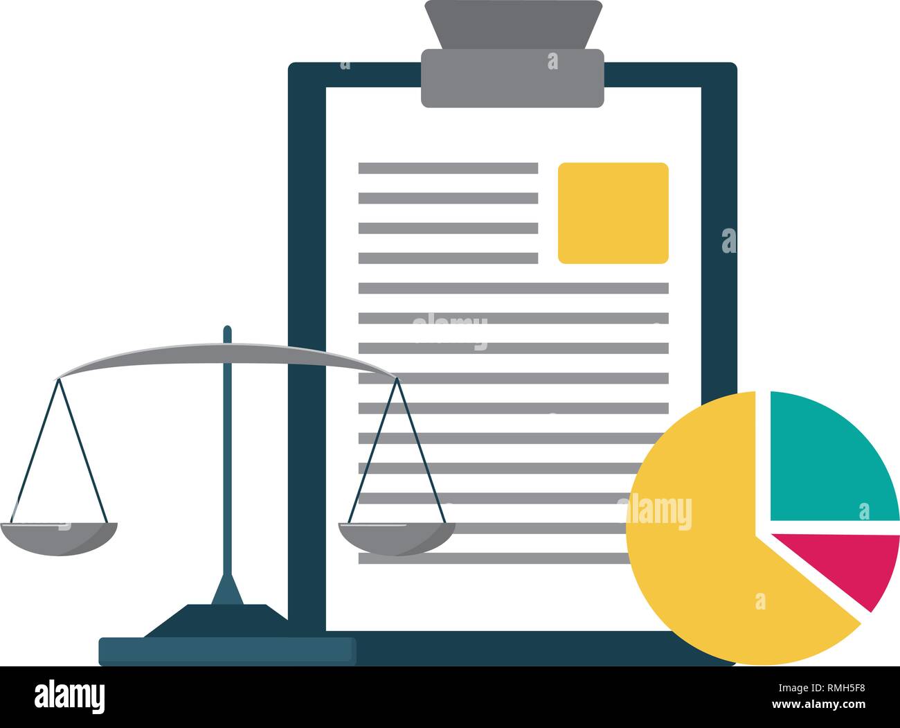 report financial chart and balance Stock Vector Image & Art - Alamy
