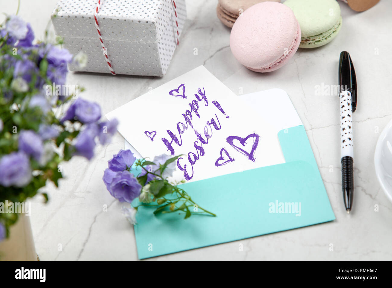 Postcard for easter hi-res stock photography and images - Alamy