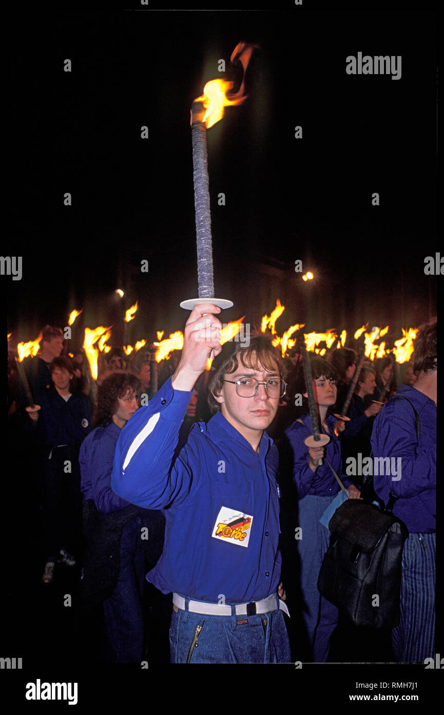 On the occasion of the 40th anniversary of the founding of the GDR, the ...