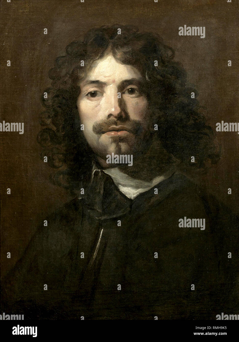 William Dobson (1611 - 1646) English painter artist. Self-portrait ...