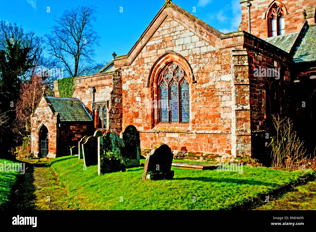 St Michael Church, Appleby in Westmorland, Cumbria, England Stock Photo ...