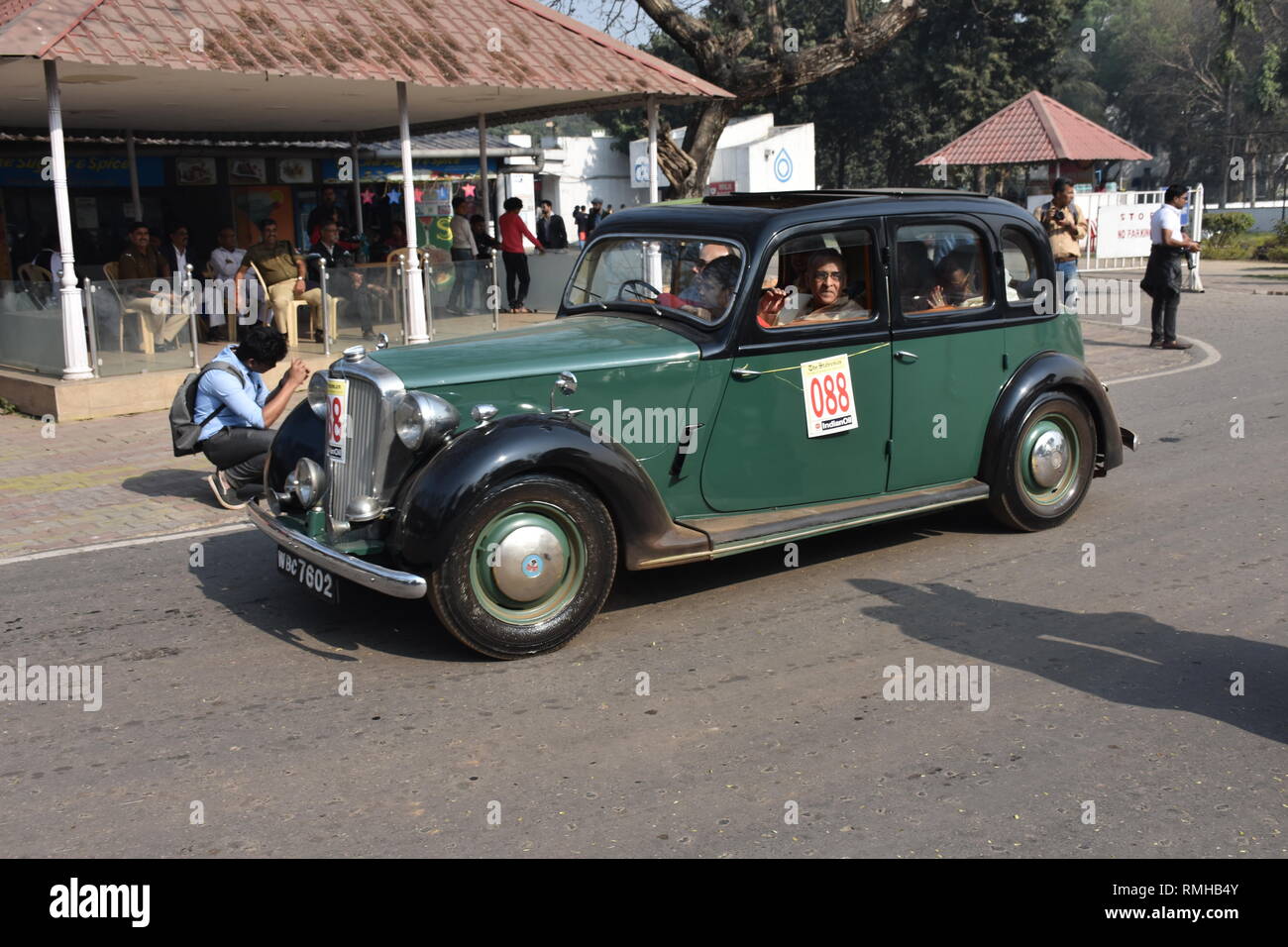 1948 Rover 60 car with 2000 cc 4 cylinder engine, WBC 7602 India Stock ...