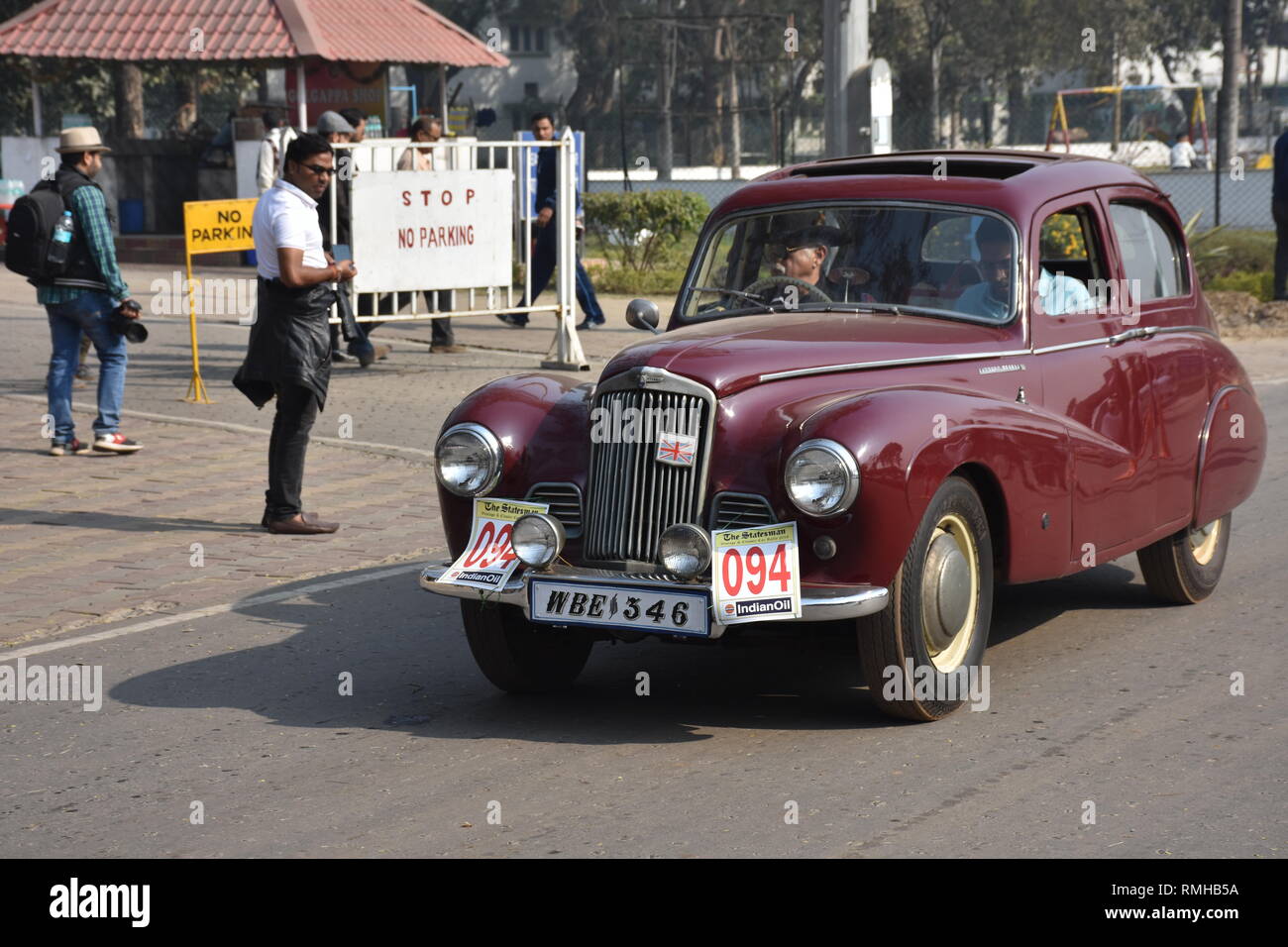 1950 Sunbeam Talbot 90 car with 16 hp and 4 cylinder engine, WBE 346 ...