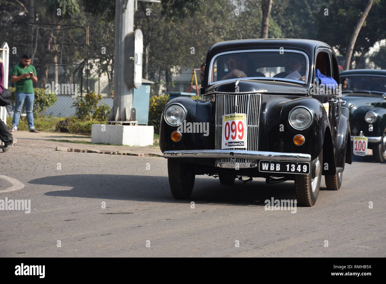 1951 Ford Prefect car with 1172 cc and 4 cylinder engine, WBB 1349 ...