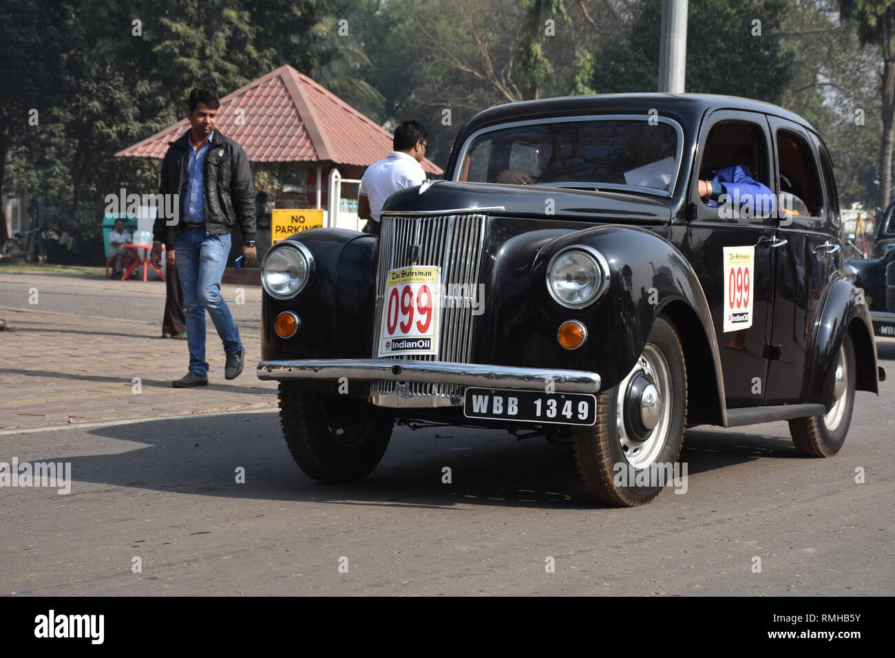1951 Ford Prefect car with 1172 cc and 4 cylinder engine, WBB 1349 ...