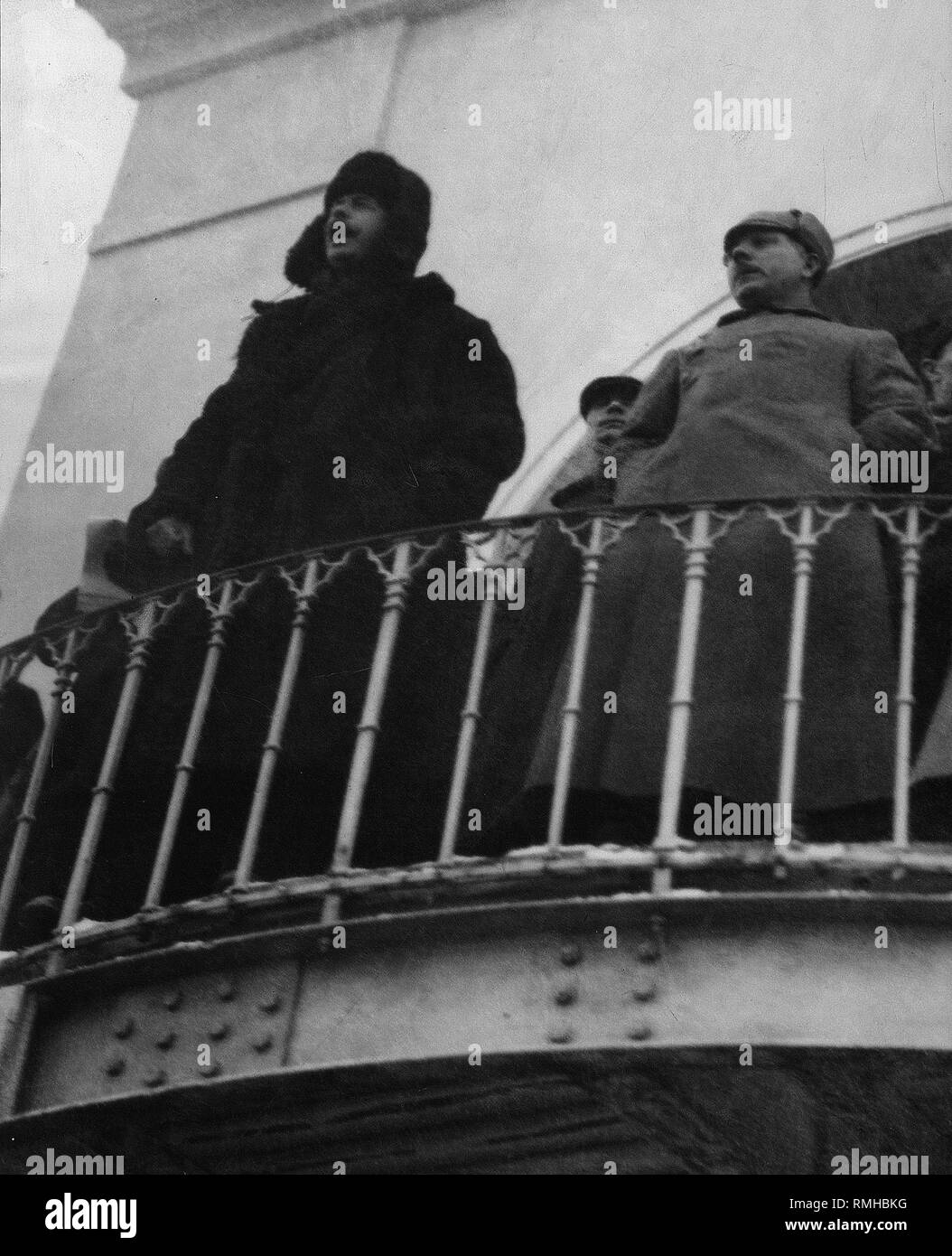 People's Commissar of Military Kliment Voroshilov and Member of Central ...