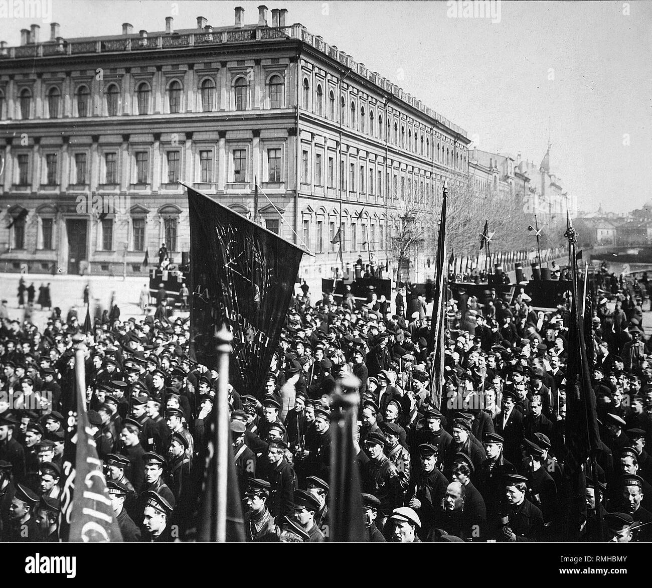 Demonstration in petrograd hi-res stock photography and images - Alamy
