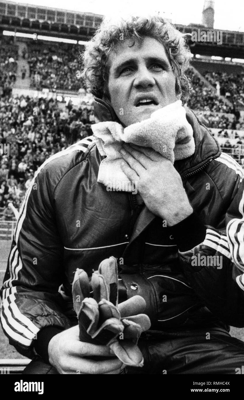 Football goalkeeper Jean-Marie Pfaff Stock Photo - Alamy