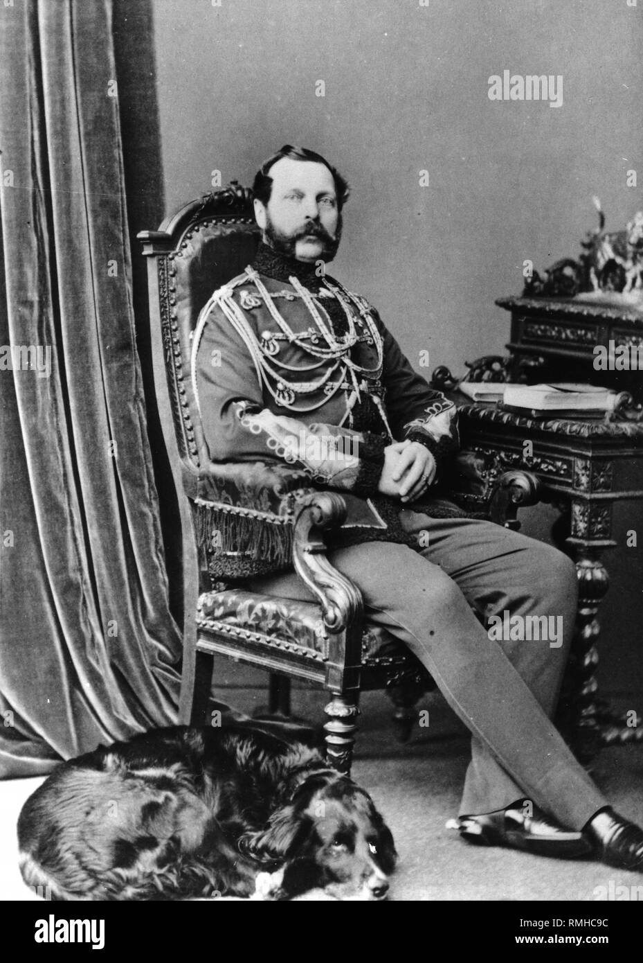 Portrait of Emperor Alexander II of Russia (1818-1881). Albumin Photo ...