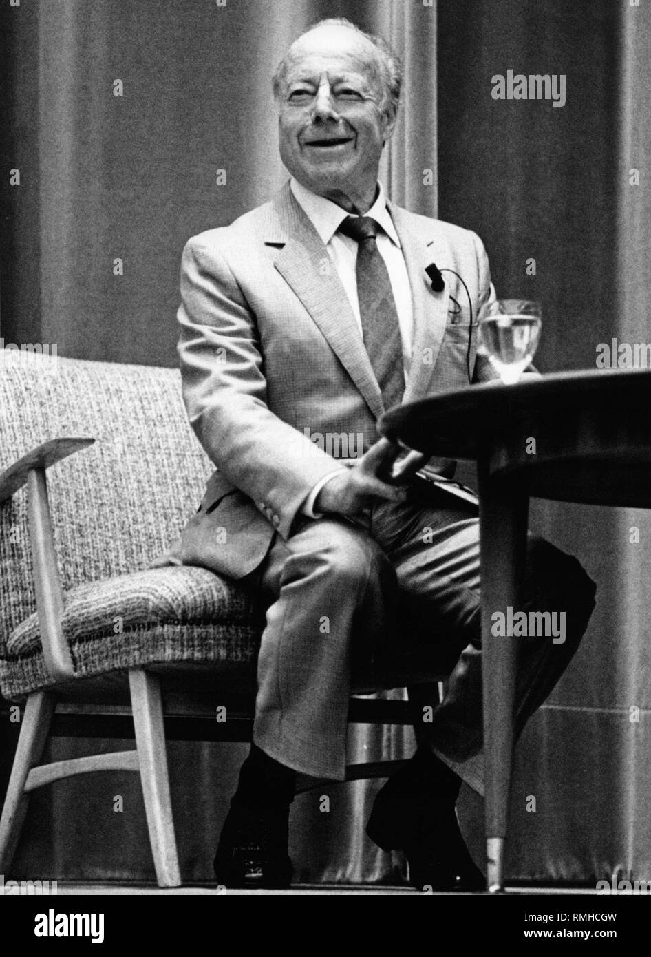 Portrait of the actor Heinz Ruehmann Stock Photo - Alamy