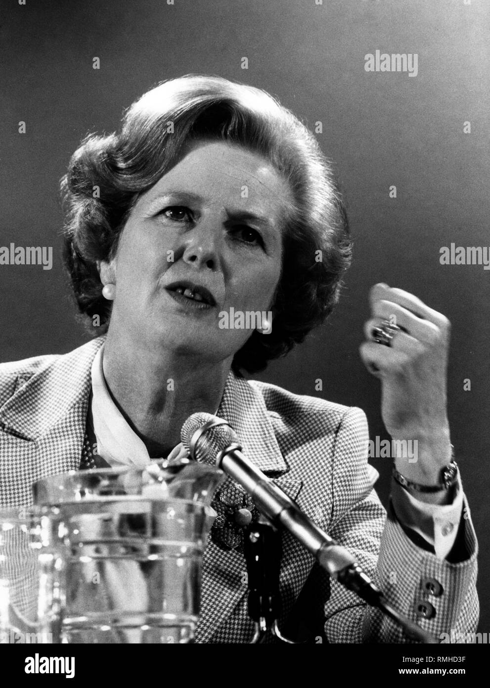 Margaret Thatcher, politician, Great Britain Stock Photo - Alamy