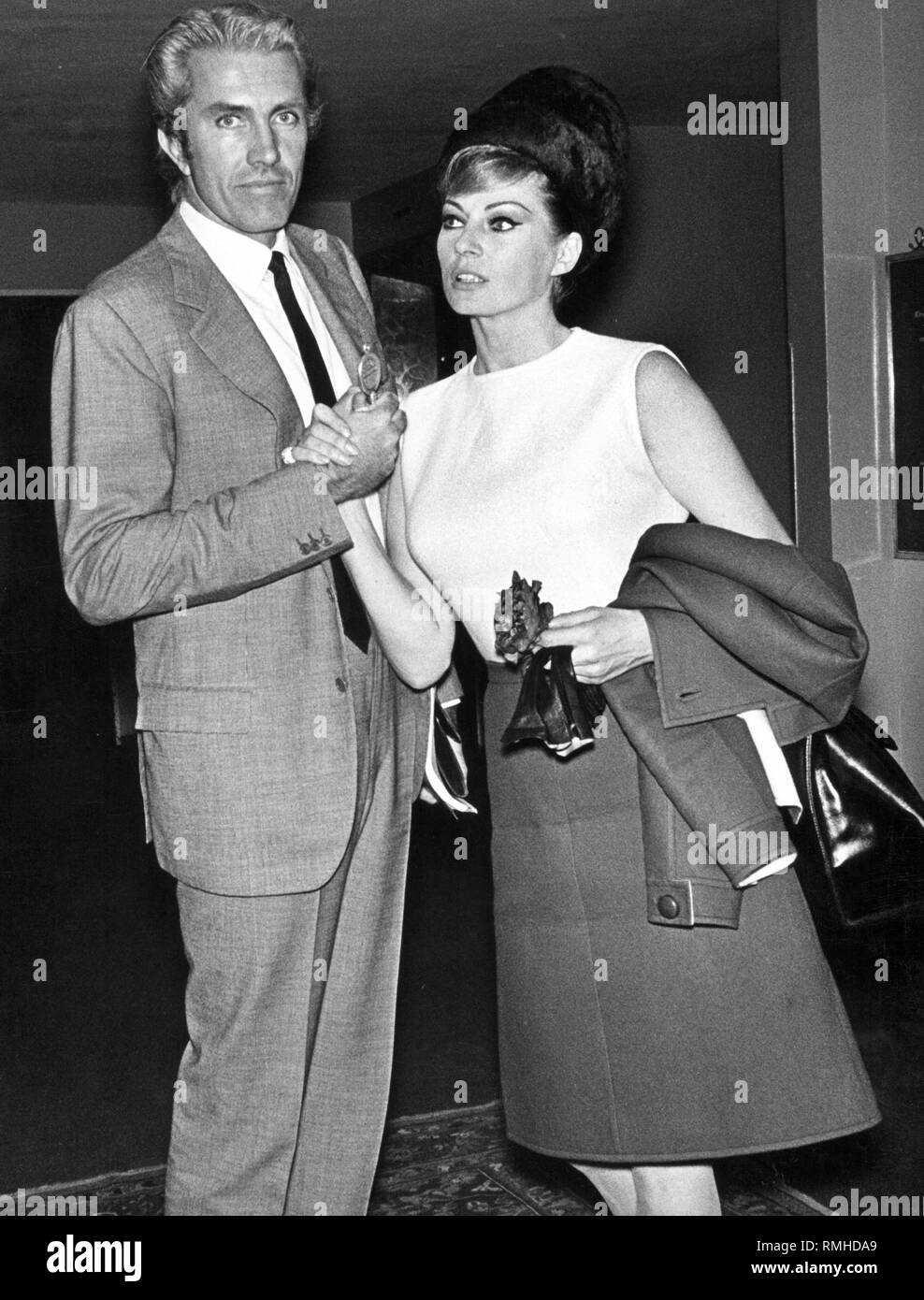 Anita Ekberg And Rik Van Nutter High Resolution Stock Photography and ...