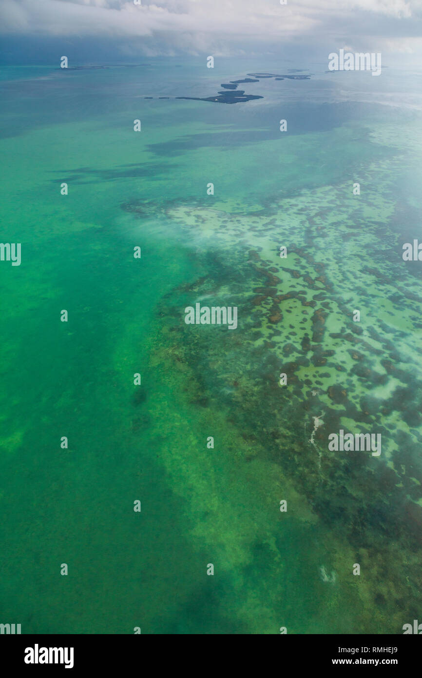 Aerial view, Florida Keys, FLORIDA, USA, AMERICA Stock Photo - Alamy