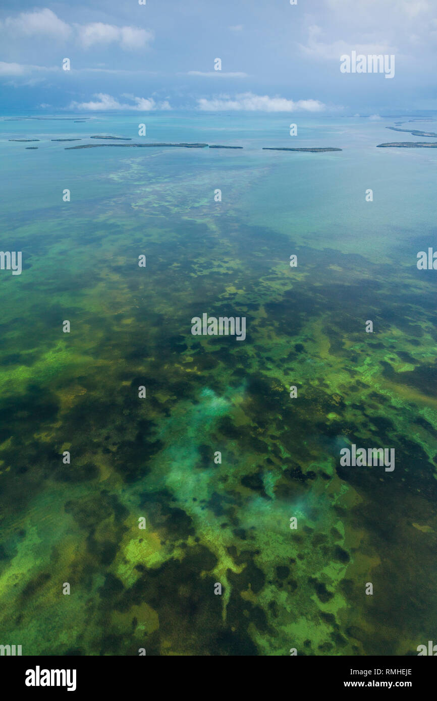 Aerial view, Florida Keys, FLORIDA, USA, AMERICA Stock Photo - Alamy