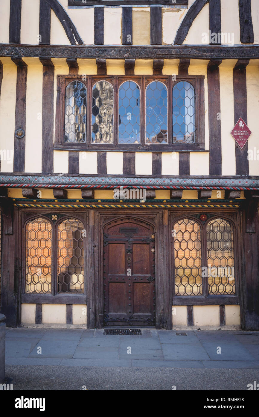Timber framed canterbury hi-res stock photography and images - Alamy