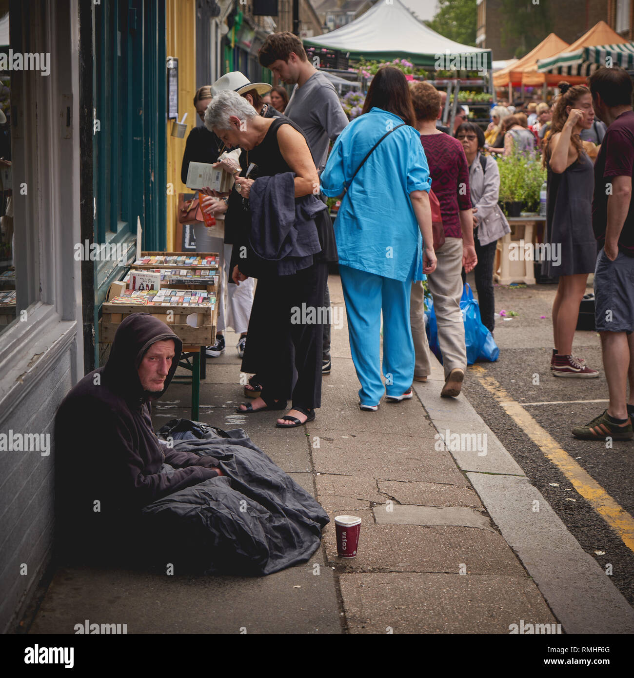 Homeless london hi-res stock photography and images - Alamy