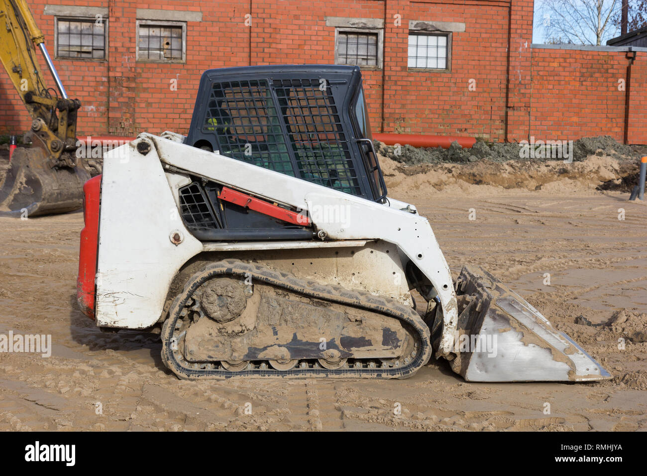 Wheel loader bobcat hi-res stock photography and images - Alamy