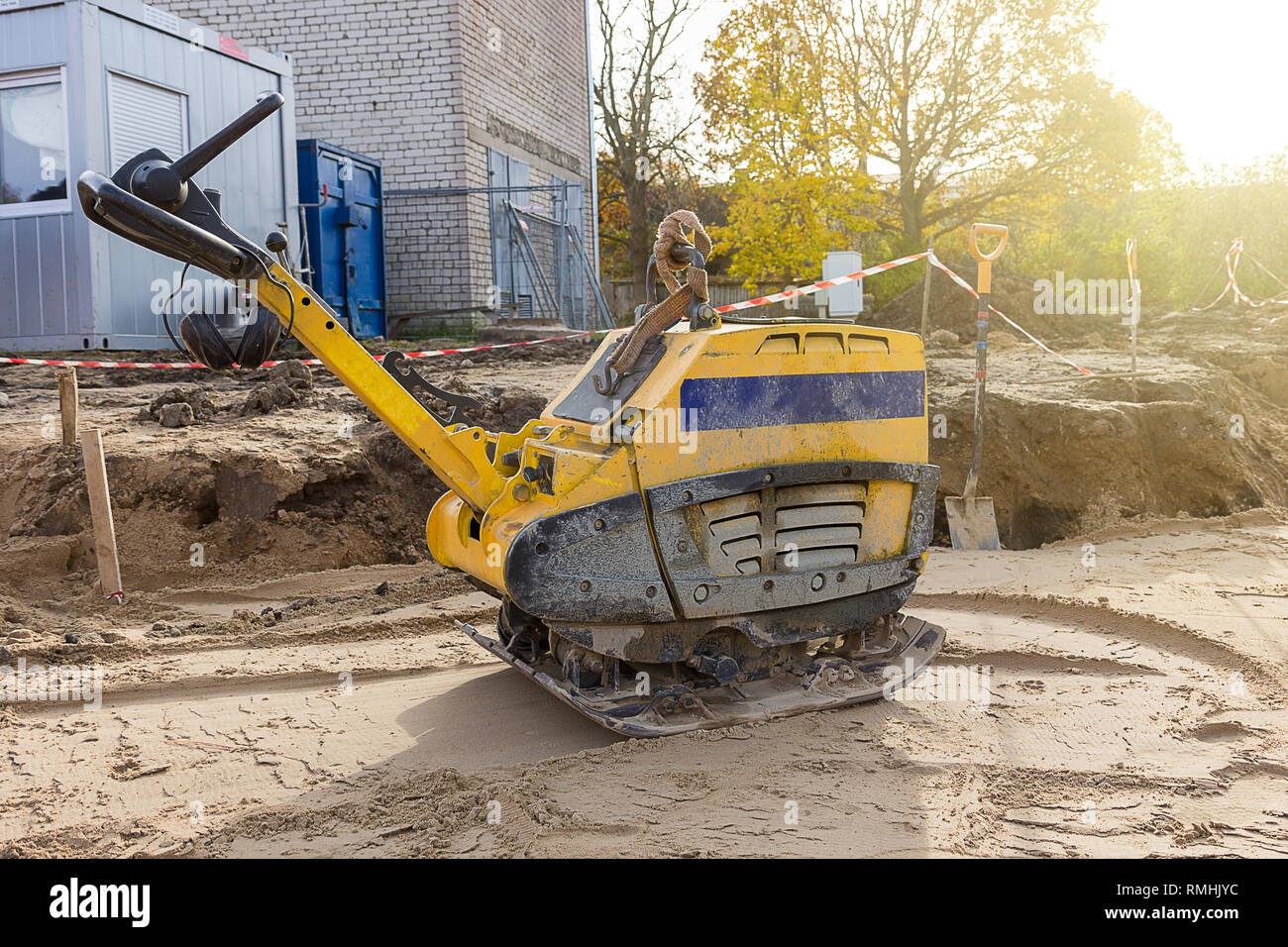 Vibratory plate compactors are engine-powered, walk-behind machine ...