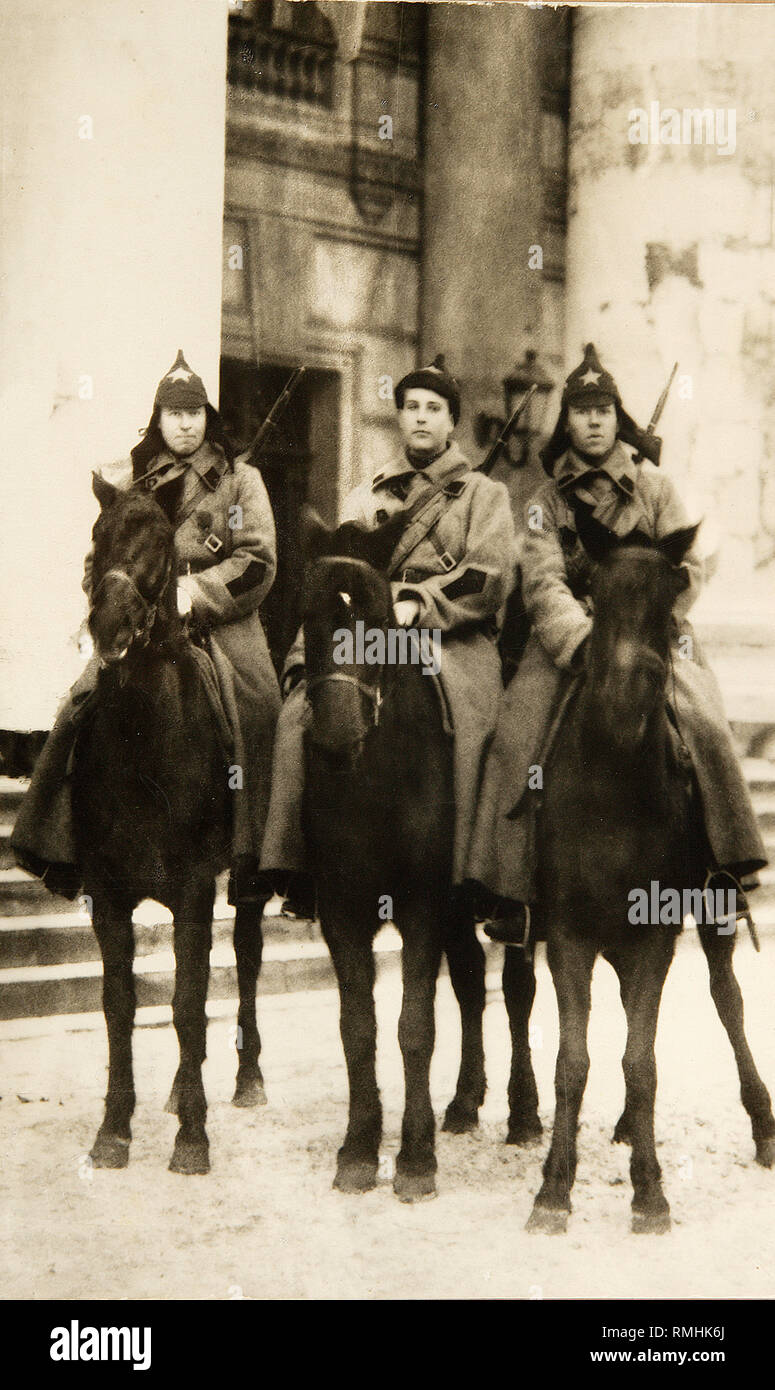 Red Army Soldiers. Photograph Stock Photo - Alamy
