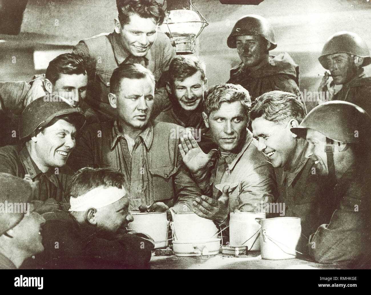 'Scene from the Movie ''Two Soldiers'''. Photograph Stock Photo - Alamy