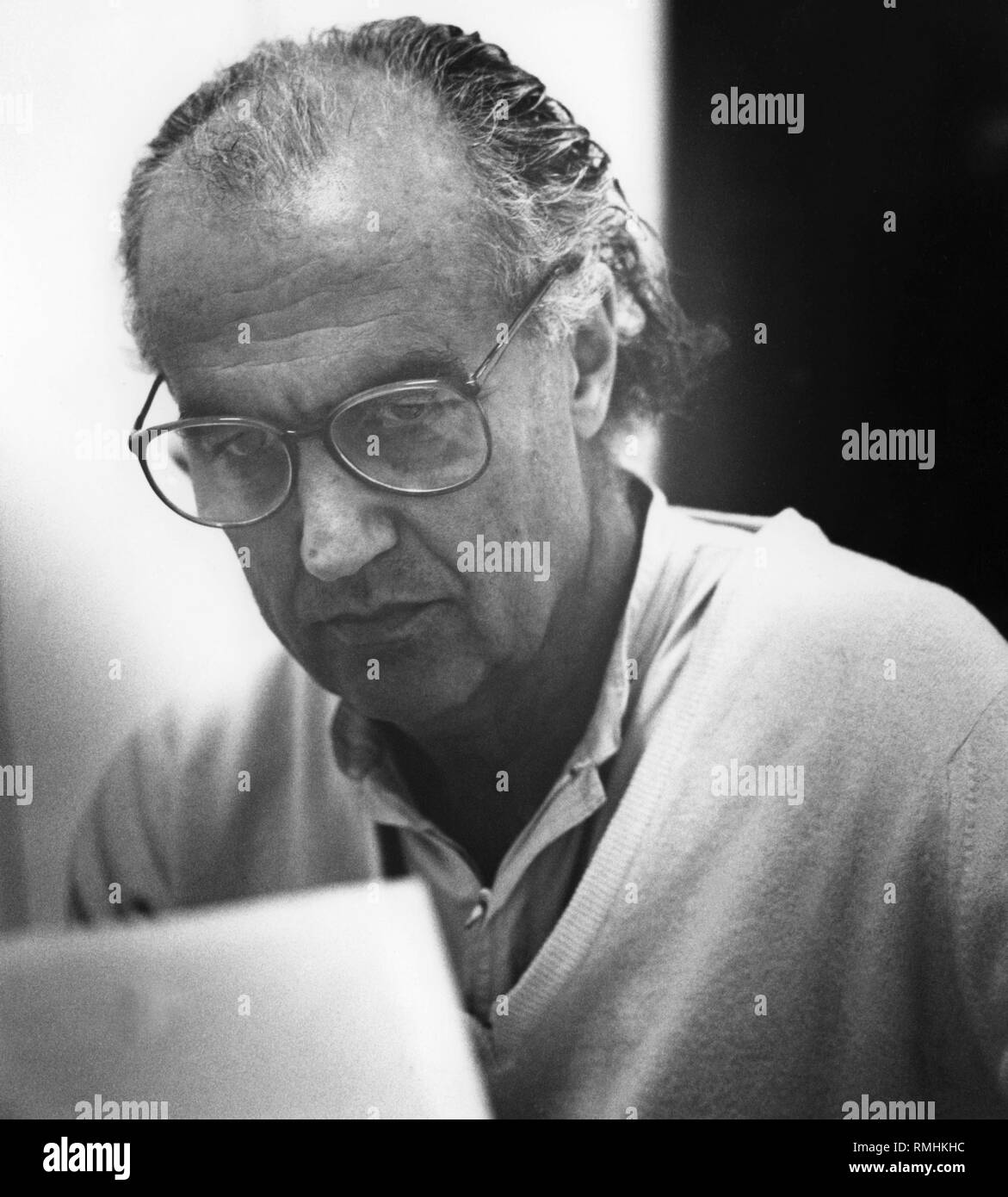 Composer Luigi Nono Stock Photo - Alamy