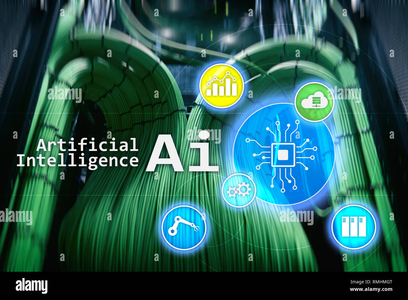 AI, Artificial intelligence, automation and modern information ...
