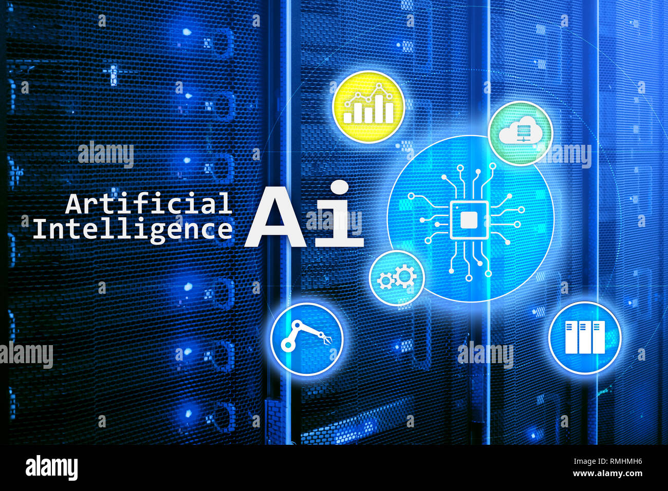 AI, Artificial intelligence, automation and modern information ...