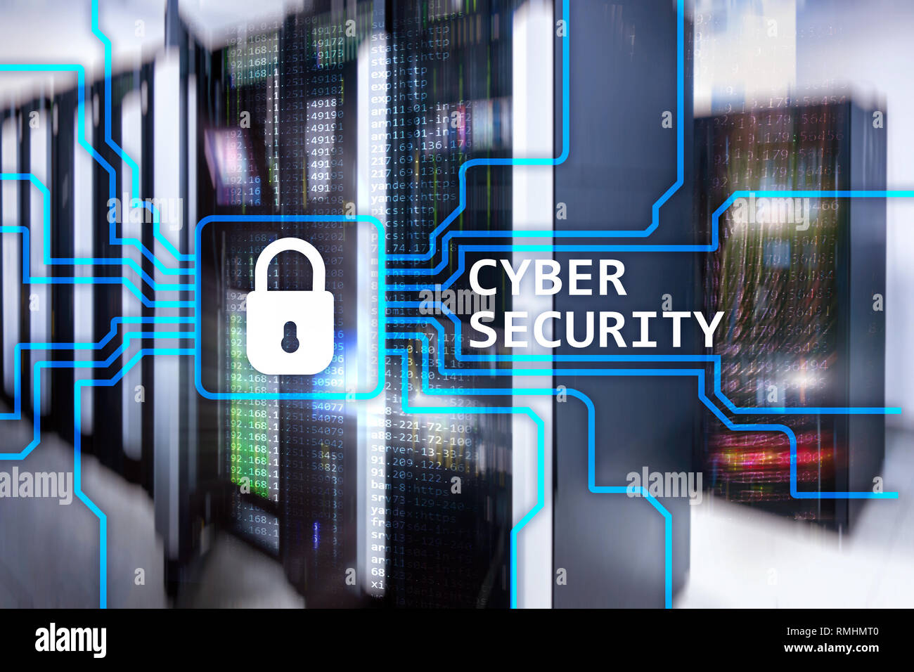 Cyber security, information privacy and data protection concept on ...