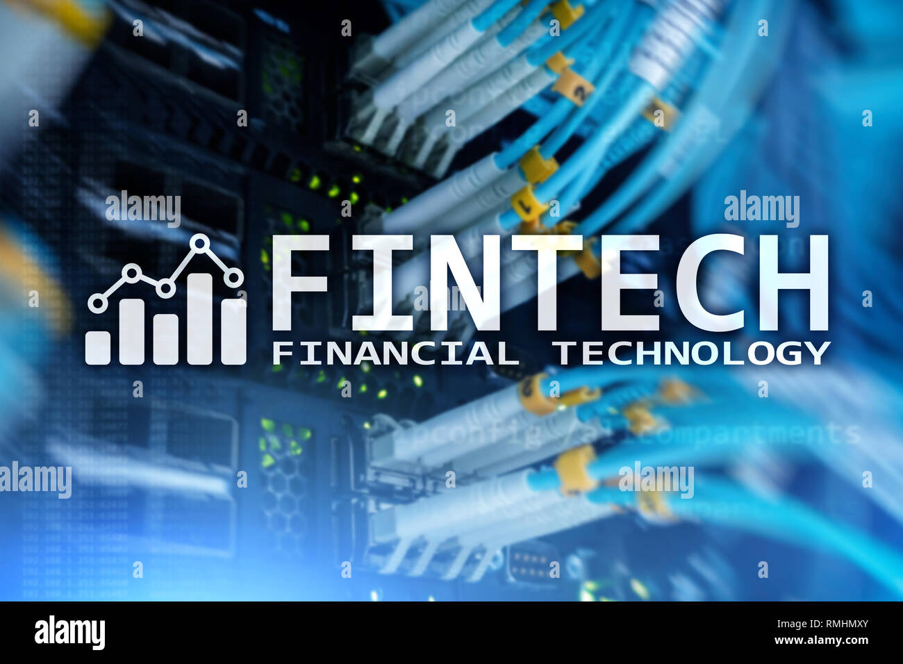 Fintech - Financial technology. Business solution and software ...