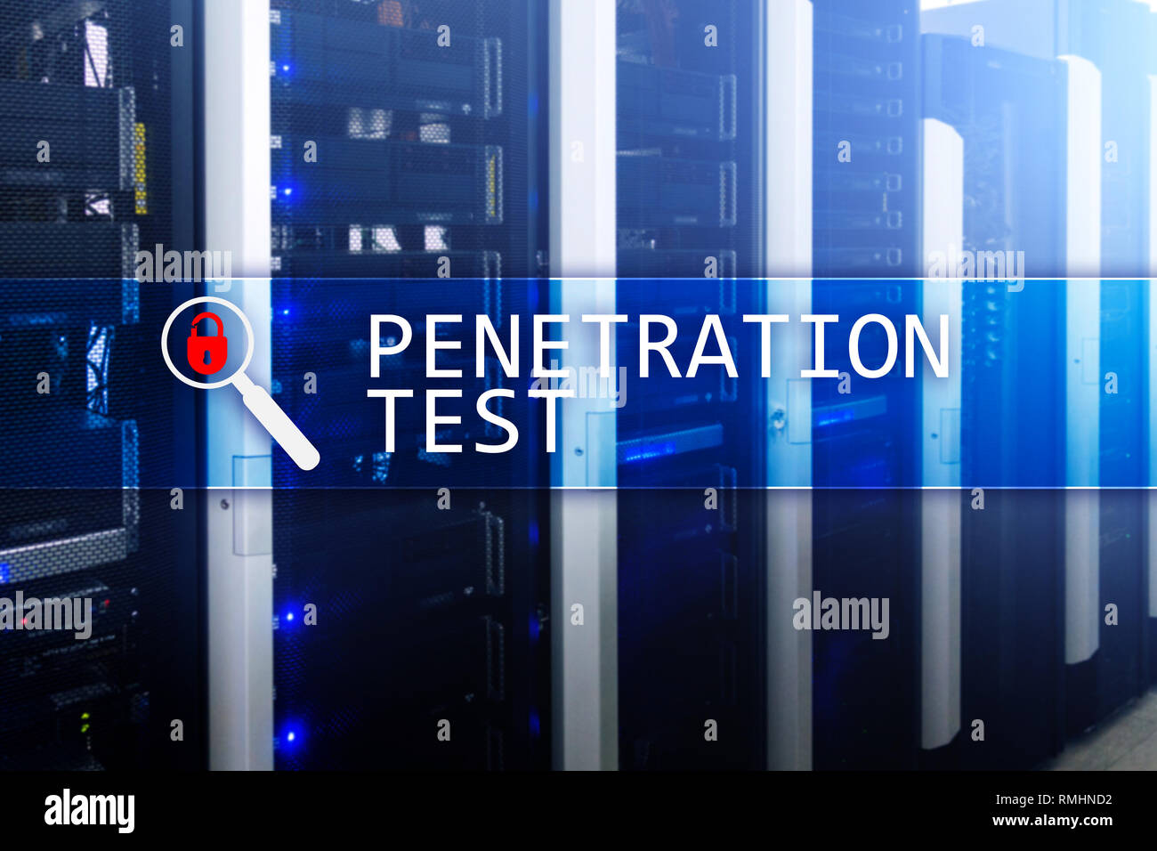 Penetration test. Cybersecurity and data protection. Hacker attack ...