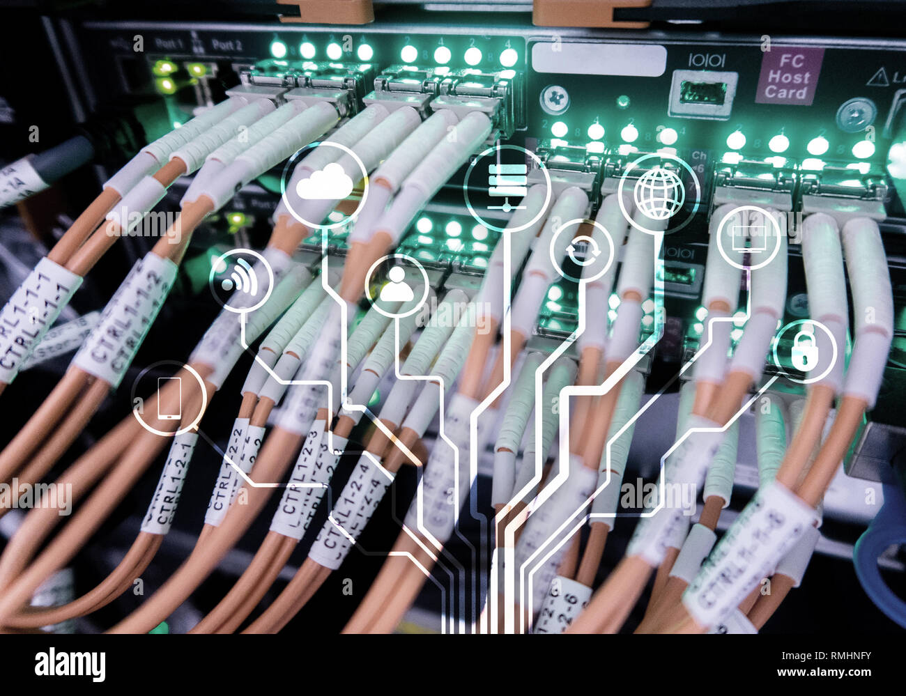 IOT, Internet of things, telecommunication concept Stock Photo - Alamy