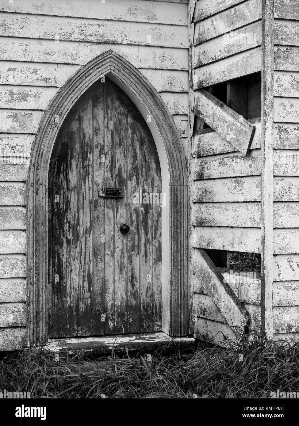Derelict churches Black and White Stock Photos & Images - Alamy