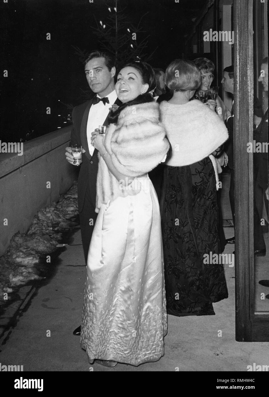 Actress Erika Remberg Black and White Stock Photos & Images - Alamy