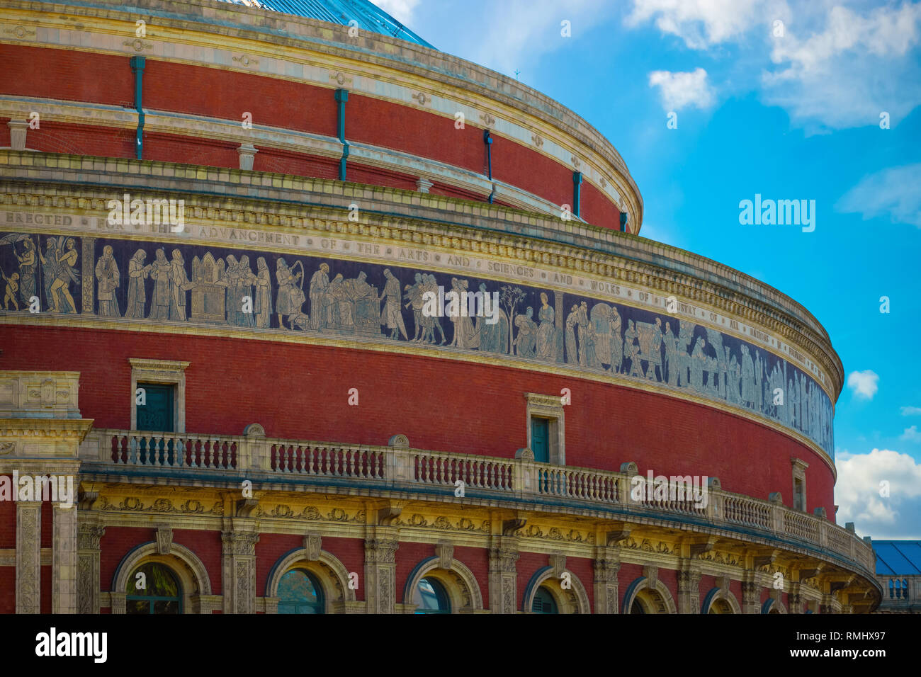 London, UK - May 14 2018: The Royal Albert Hall is a concert hall ...