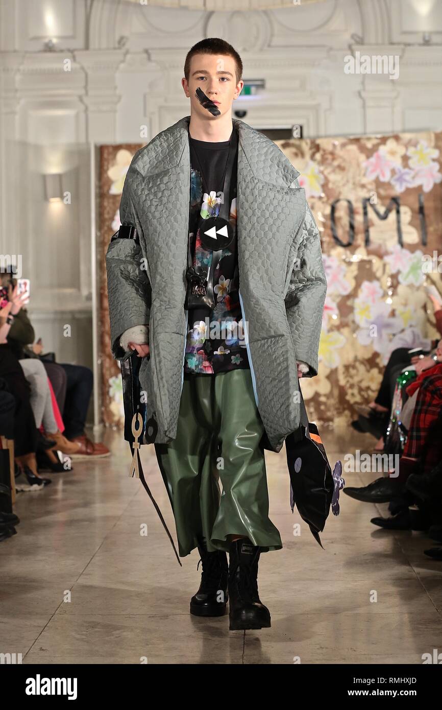 London Label Vin and Omi goes even Greener for Fall 2019 Stock Photo ...