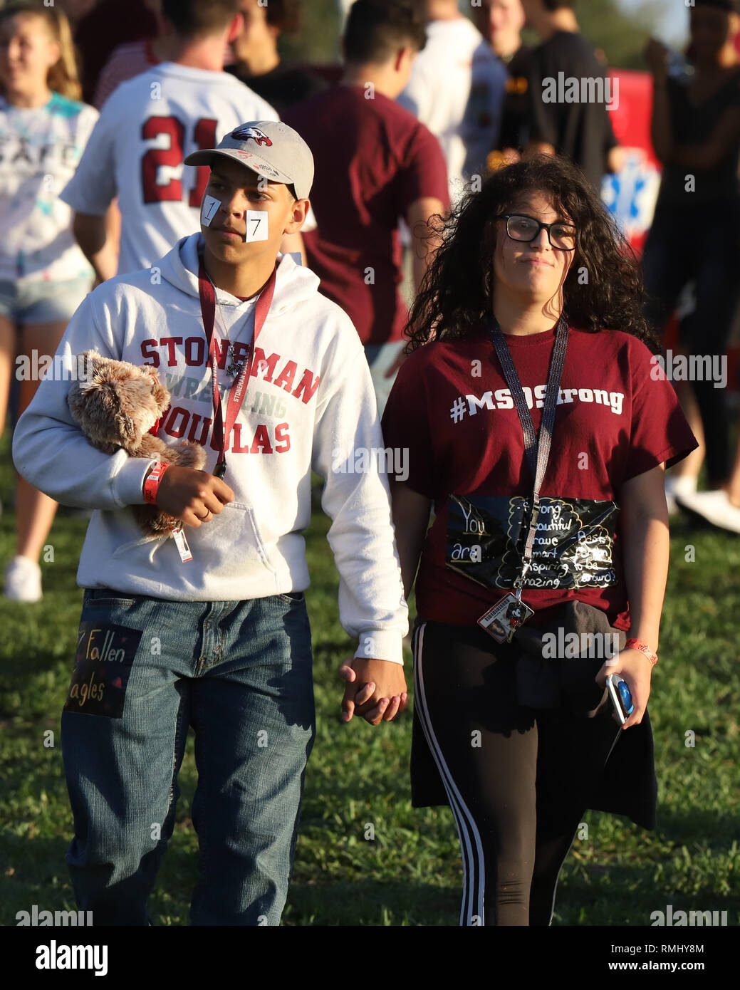 PARKLAND, FL - FEBRUARY 14: Parkland Victims Remembered On One Year ...