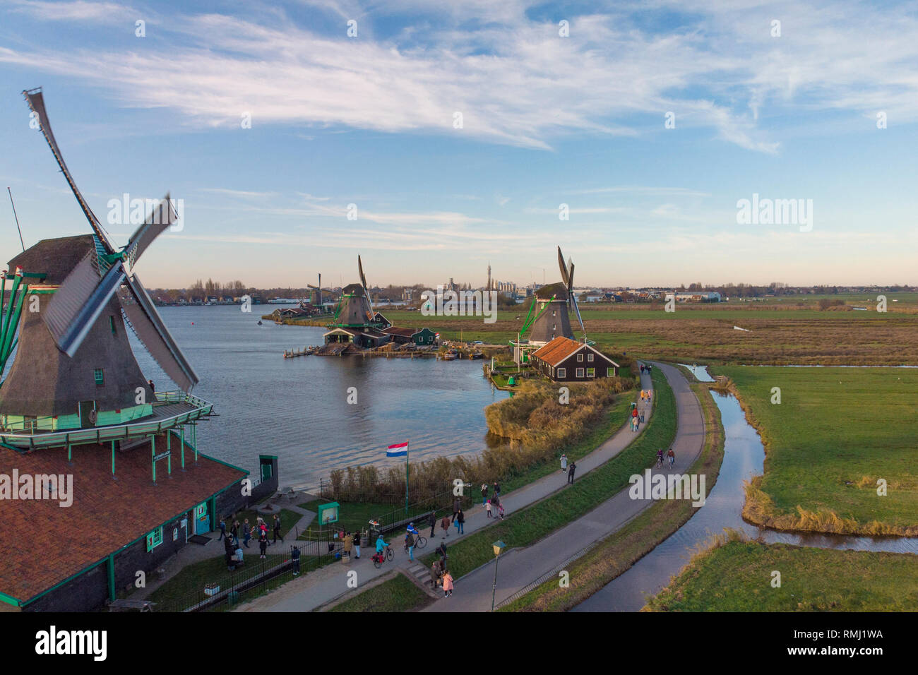 Row windmills working on field hi-res stock photography and images - Alamy