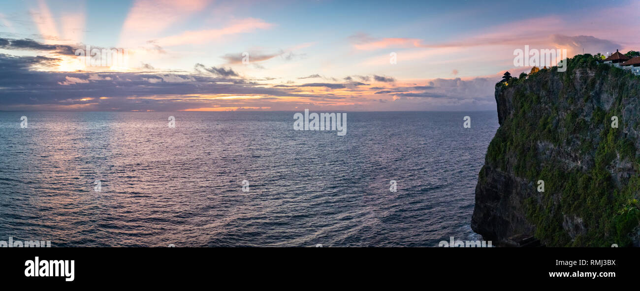 At ulu watu temple at sunset hi-res stock photography and images - Alamy