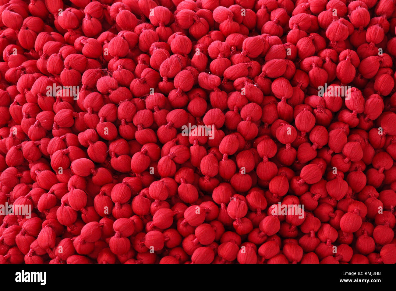 Abstract and modern red ball pattern background Stock Photo - Alamy