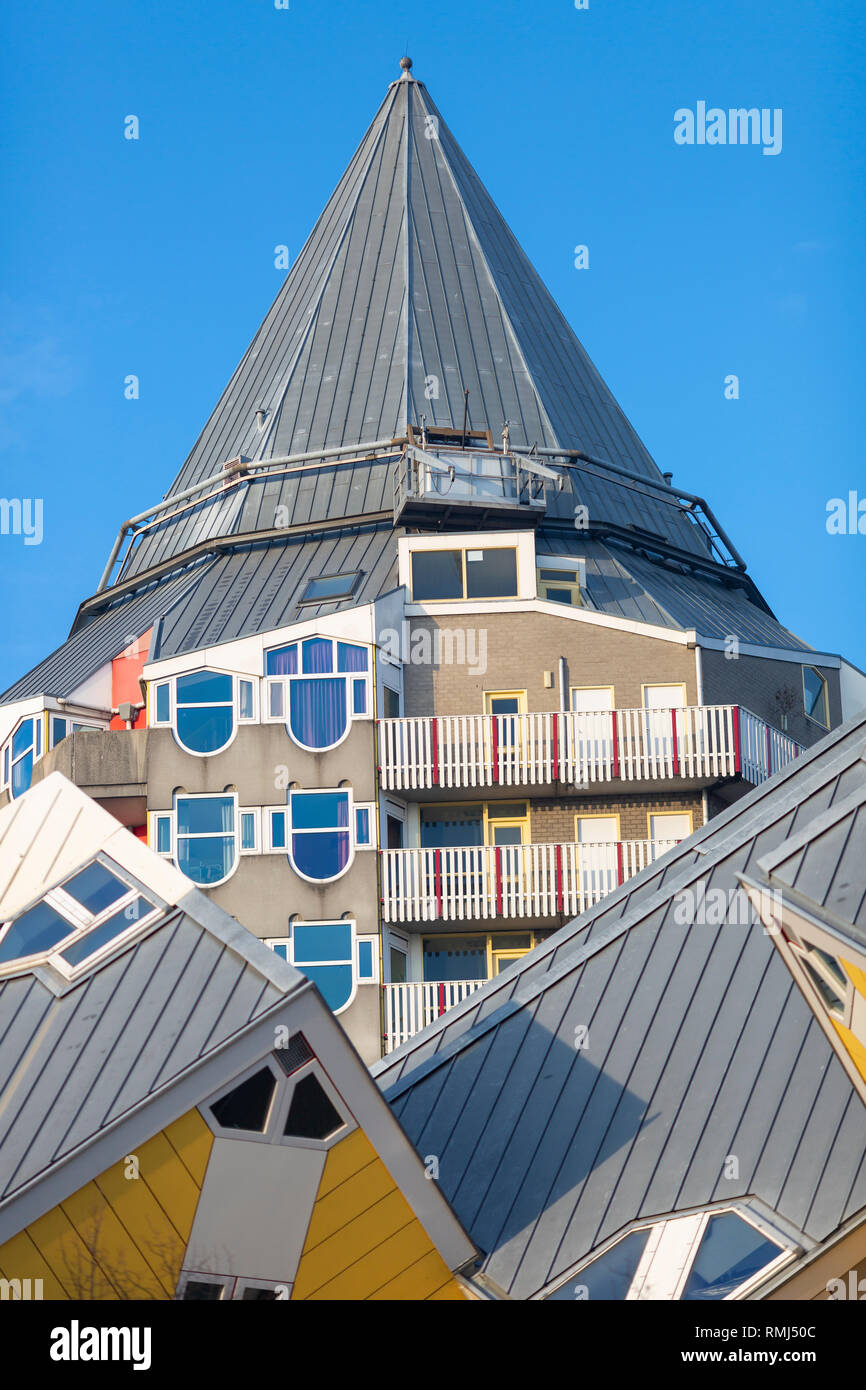 Rotterdam pencil building hi-res stock photography and images - Alamy