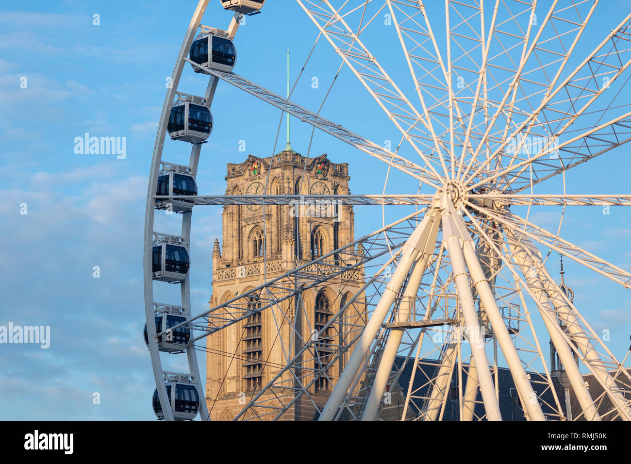 Giant clock in clock tower hi-res stock photography and images - Alamy