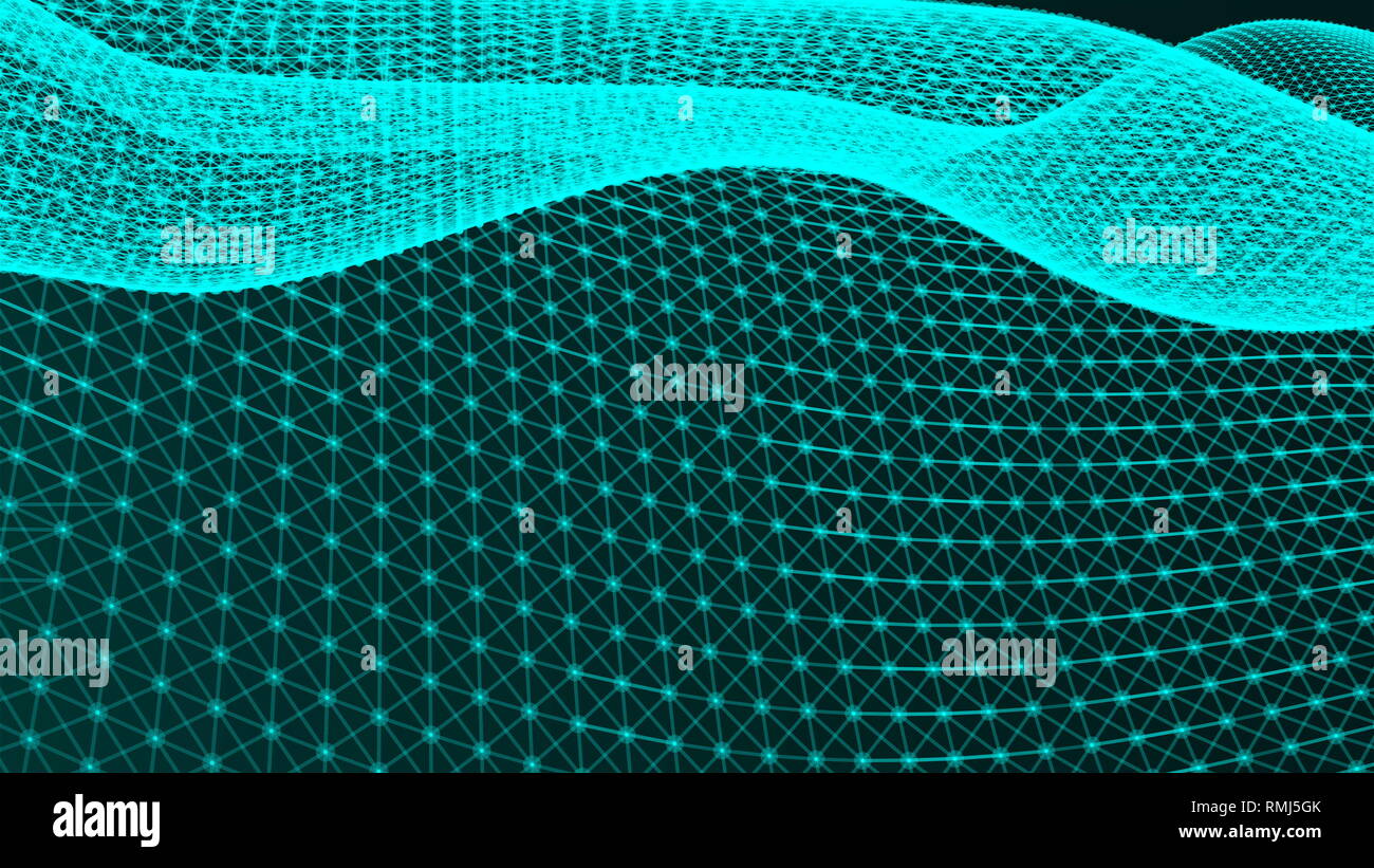 Abstract connection dots. Technology background. Network concept Stock ...