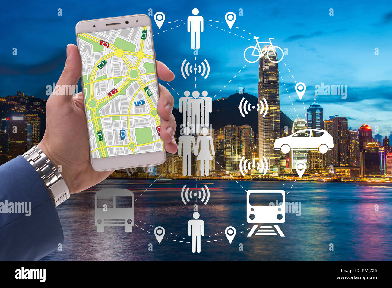 Concept of car ordering online Stock Photo - Alamy